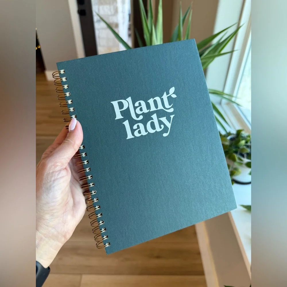 Ruff House | Office | Green Plant Lady Spiral Notebook | Poshmark